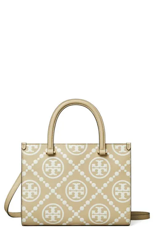 Tory Burch T Monogram Embossed Tote