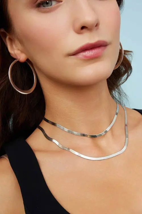 ORADINA Mirage Herringbone Choker