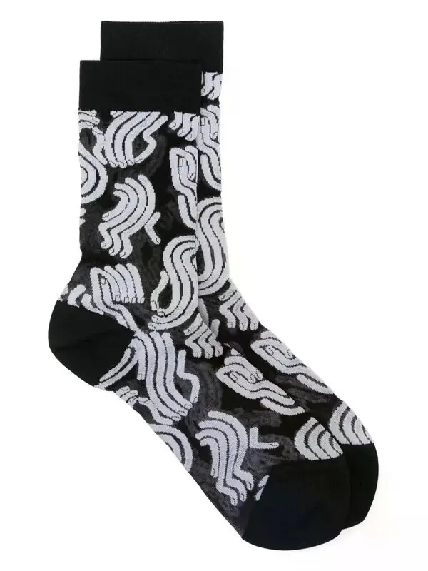 Henrik Vibskov Sunny Fingers Socks - Black
