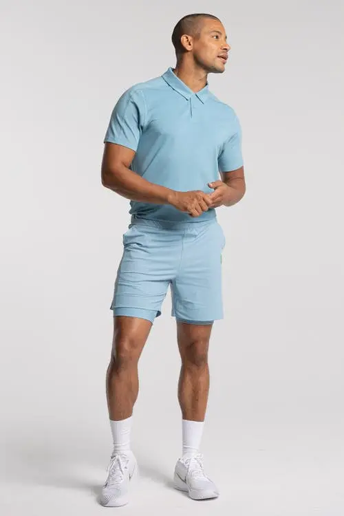 AVI Momentum Performance Shorts - Glacier