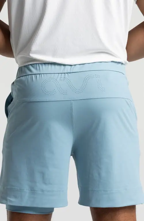 AVI Momentum Performance Shorts - Glacier