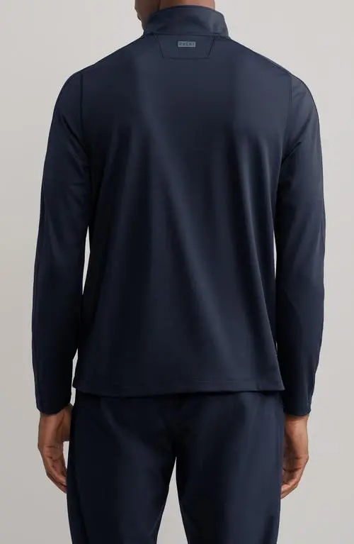 RHONE Rise Quarter Zip Pullover - True Navy