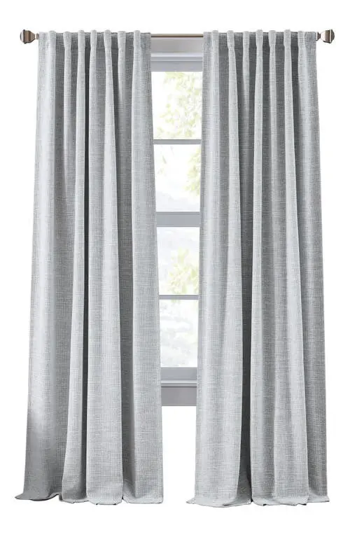 Dkny Bennett Set Of 2 Blackout Curtain Panels - Grey