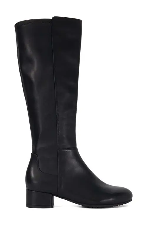 Dune London Tayla Knee High Boots - Black