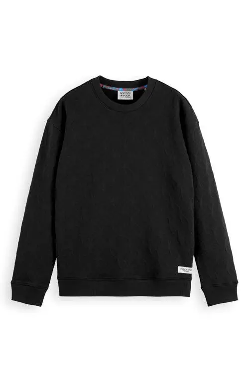 Scotch & Soda Jacquard Knit Sweatshirt