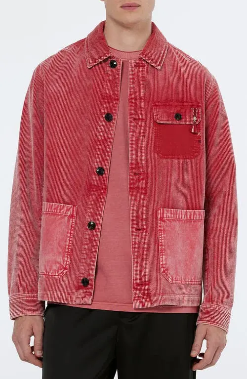 Scotch & Soda Washed Corduroy Worker Jacket