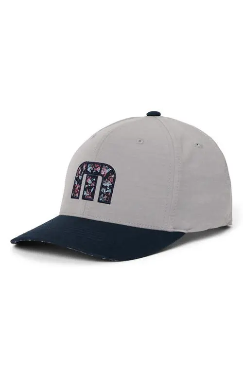Travis Mathew Flourish Baseball Cap - Heather Grey