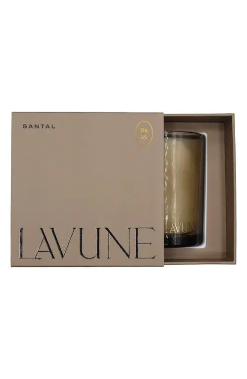 LAVUNE No. 9 Santal Candle - Dark Beige