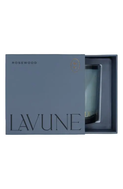 LAVUNE No. 7 Rosewood Candle - Dark Blue