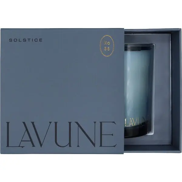 LAVUNE No. 6 Solstice Candle - Dark Blue