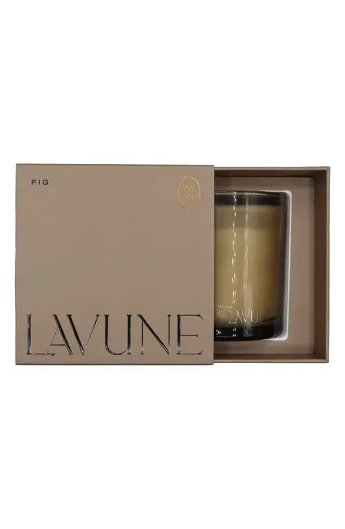 LAVUNE No. 11 Fig Candle - Dark Beige