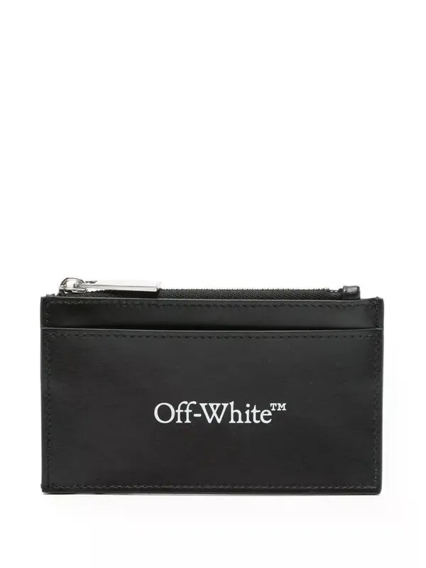 Off-White Bookish Card Holder - Black