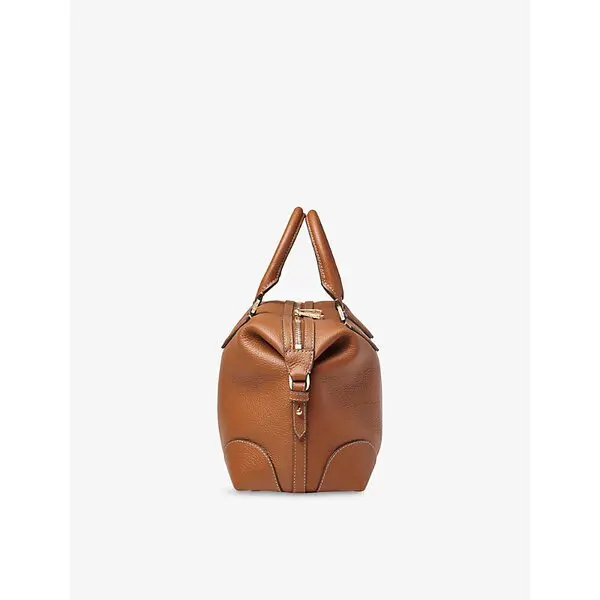 ASPINAL OF LONDON The Hudson Midi Leather Bag - Tan