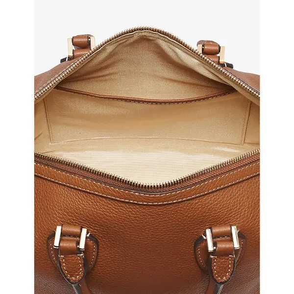 ASPINAL OF LONDON The Hudson Midi Leather Bag - Tan