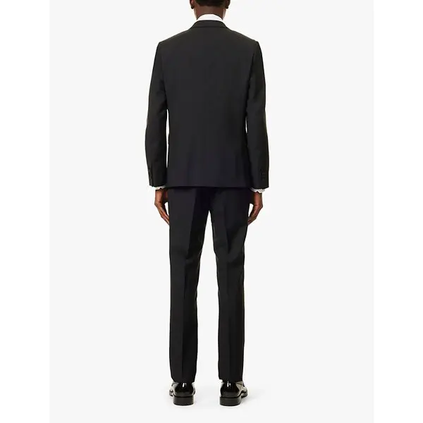 Paul Smith Peak Lapels Flap Pockets Regular-fit Wool-blend Suit