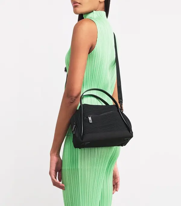 Issey Miyake Mini Bias Pleats Duffle Bag