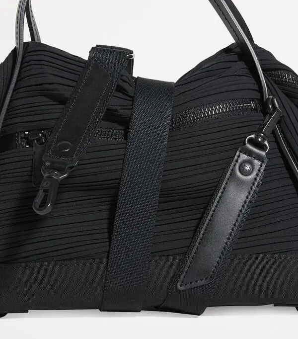 Issey Miyake Mini Bias Pleats Duffle Bag
