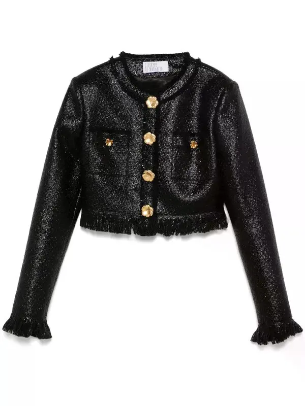 Giuseppe Di Morabito Bouclé Cropped Jacket