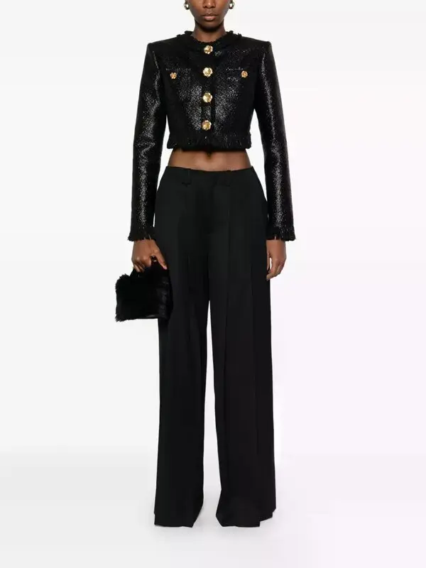 Giuseppe Di Morabito Bouclé Cropped Jacket