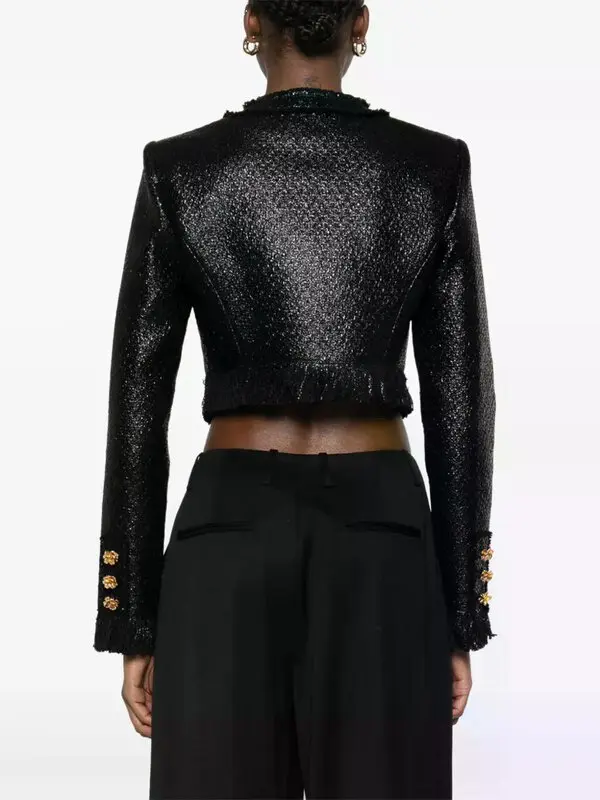 Giuseppe Di Morabito Bouclé Cropped Jacket