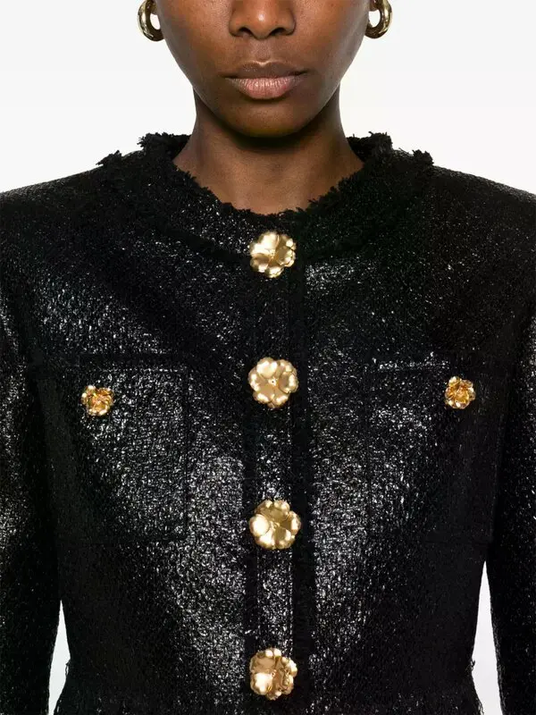 Giuseppe Di Morabito Bouclé Cropped Jacket