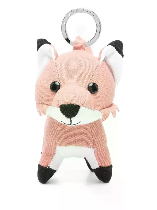 Maison Kitsuné Fox Bag Charm - Pink
