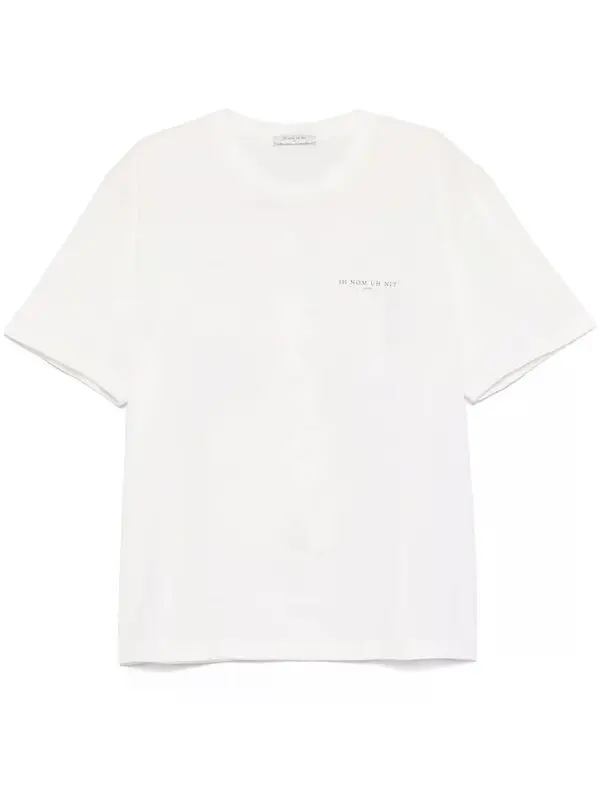IH NOM UH NIT Roses And Pearl T-shirt - White