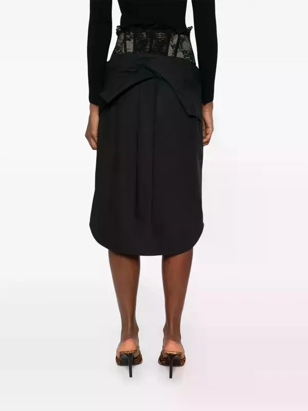 Giuseppe Di Morabito Corset Detail Midi Skirt