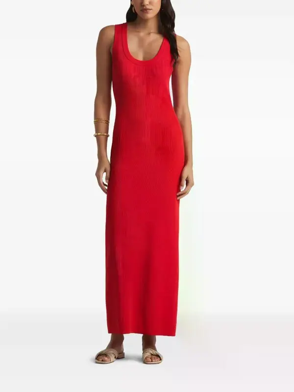 St. John Ribbed-knit Dress