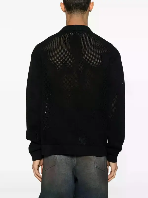 REPRESENT Knitted Long-sleeve Shirt