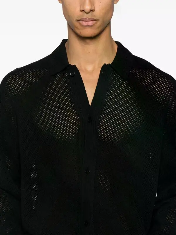 REPRESENT Knitted Long-sleeve Shirt