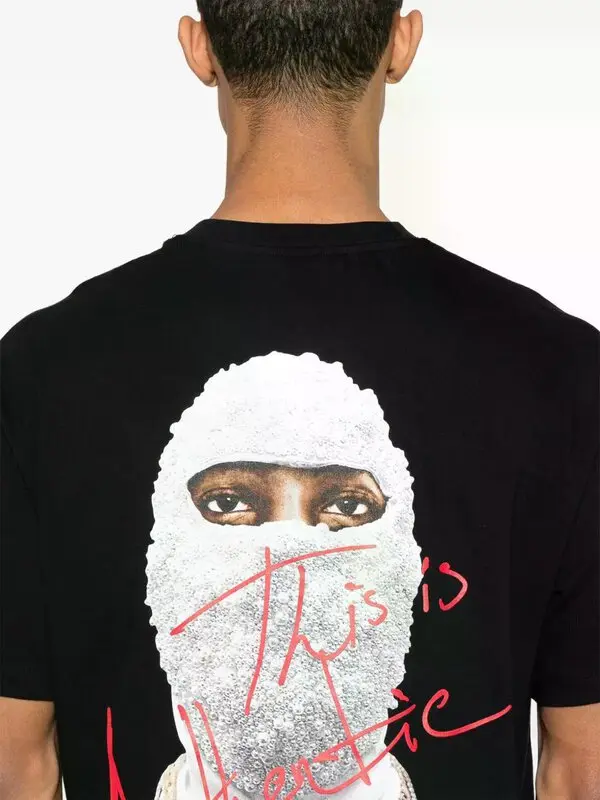 IH NOM UH NIT This Is Authentic Mask T-shirt - Black