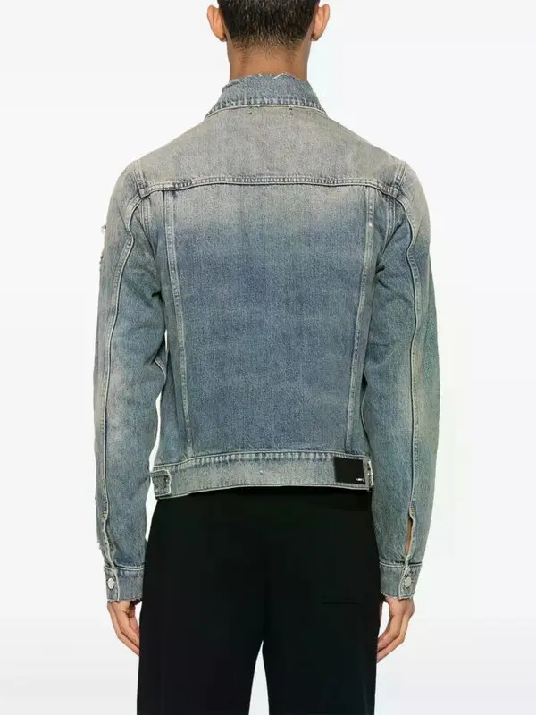 Amiri Denim Trucker Jacket - Blue