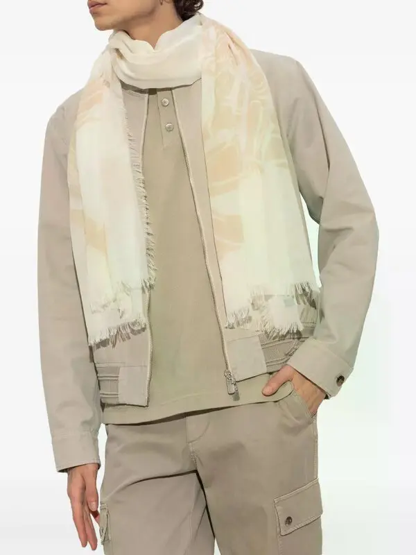 Burberry Ekd Wool Scarf