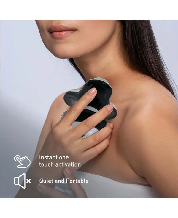 PURSONIC Relaxation & Recovery Bundle: Palm-shaped Massage Glove + Handheld Electric Sport Massager