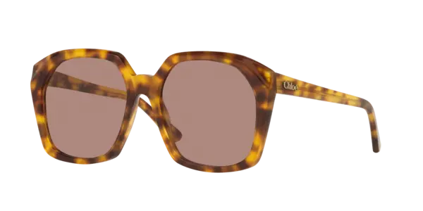 Chloé Tortoise Sunglasses - Purple