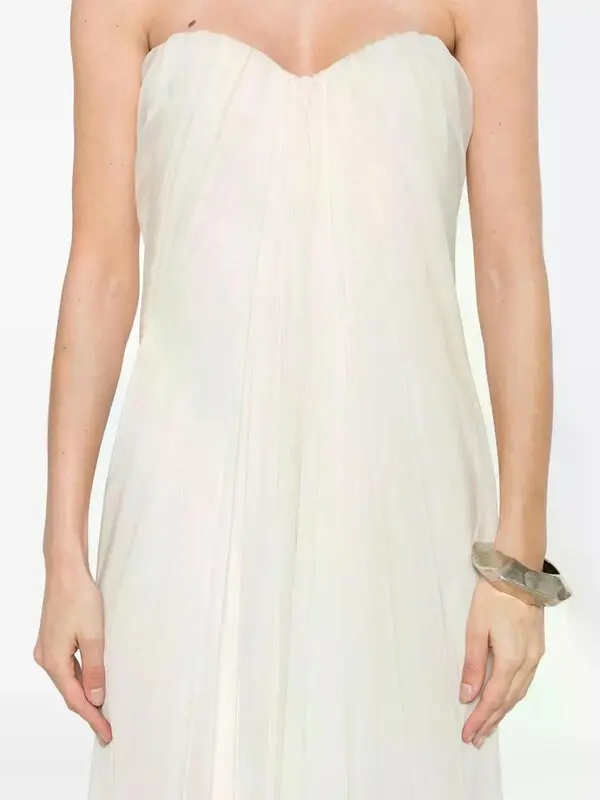 Alexander McQueen Draped Maxi Dress - Pink
