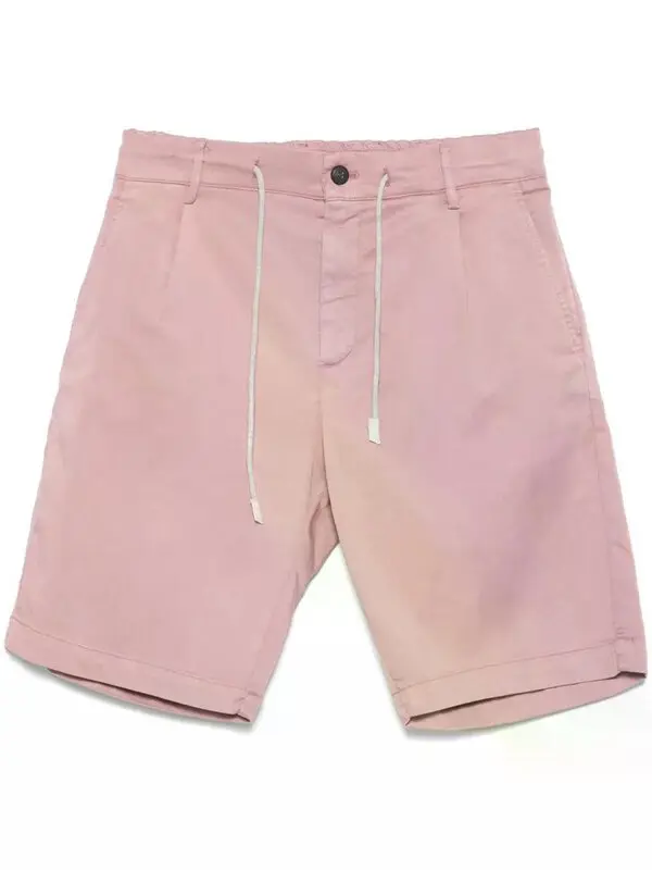 Eleventy Drawstring Bermuda Shorts - Pink