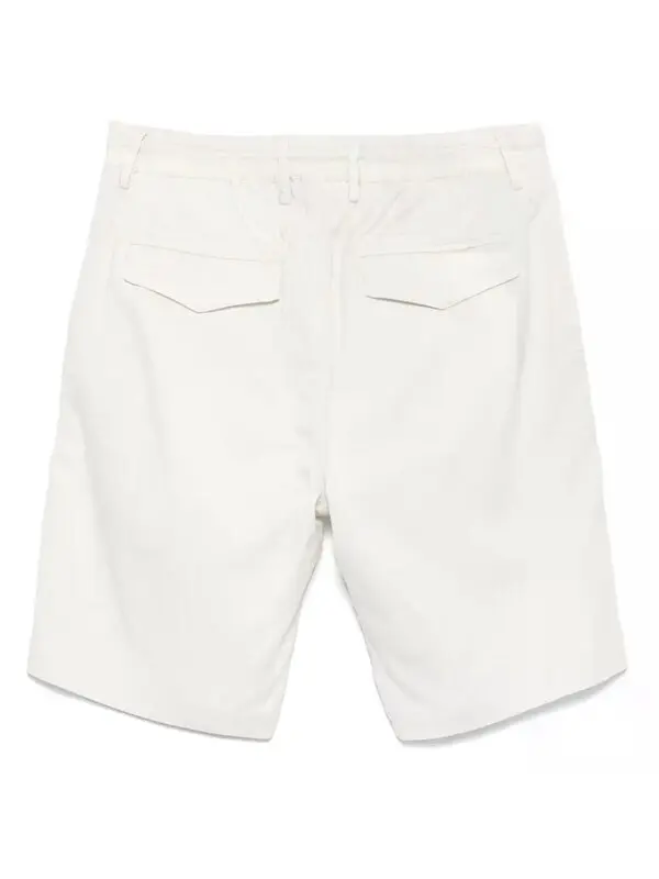 Eleventy Drawstring Bermuda Shorts - White