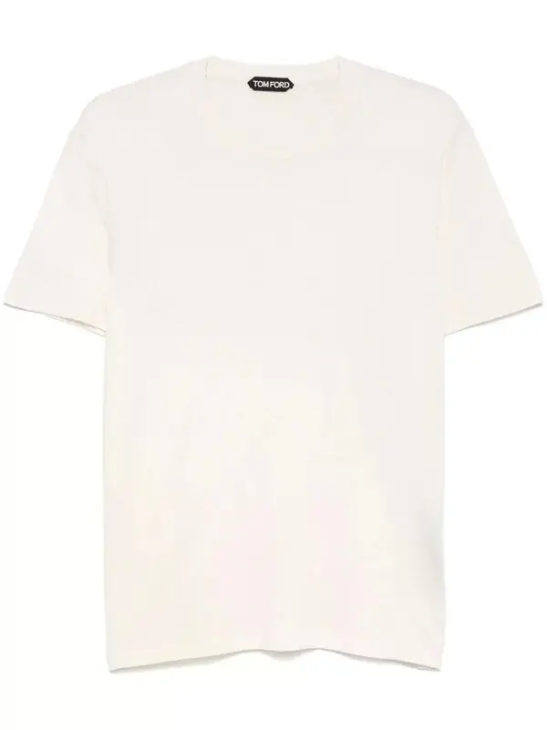 TOM FORD Mélange-effect T-shirt - Neutrals