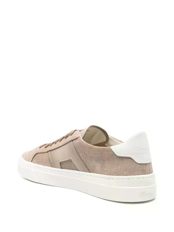 Santoni Double Buckle Sneakers