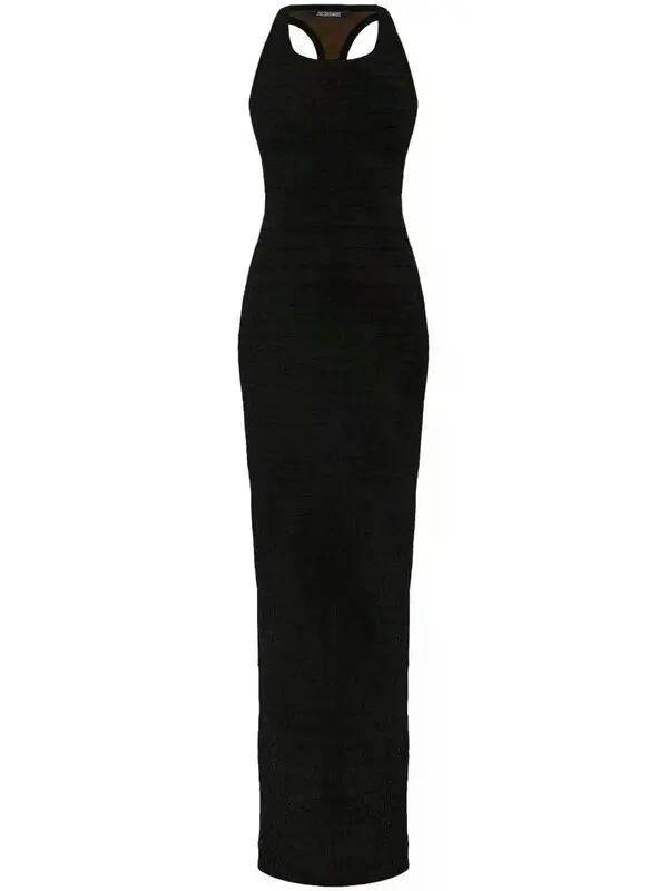 Jacquemus Sleeveless Midi Dress - Black