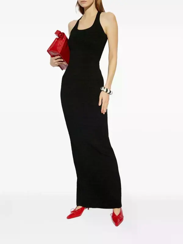 Jacquemus Sleeveless Midi Dress - Black