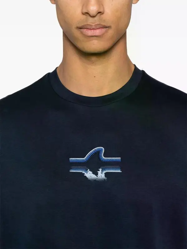 Paul & Shark Embroidered-motif T-shirt