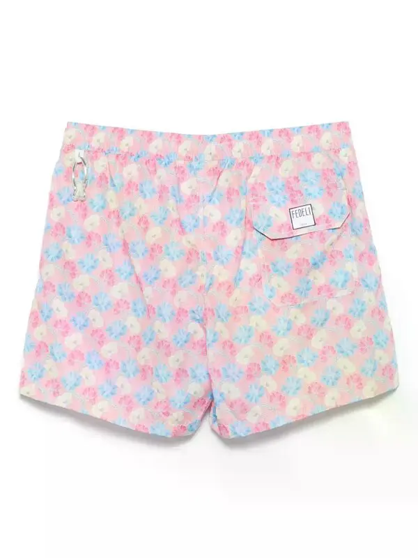 Fedeli Madeira Swim Shorts - Pink