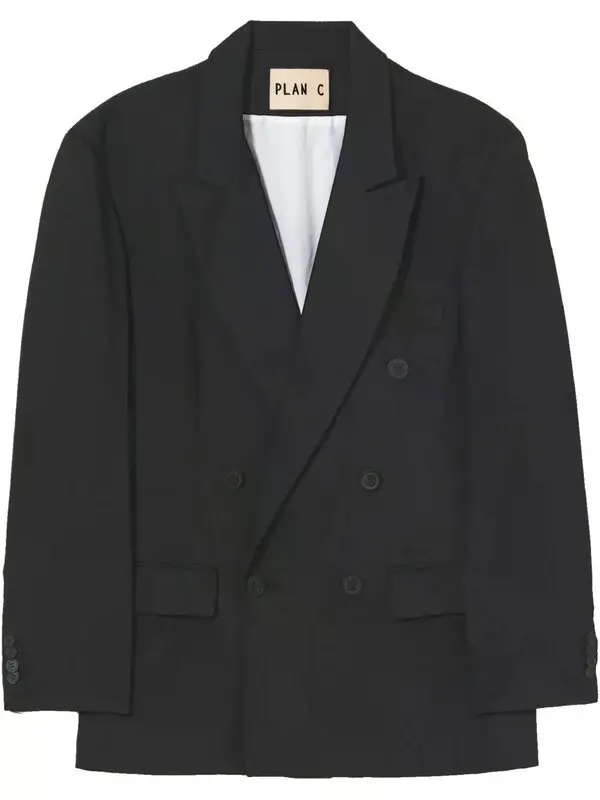 Plan C Double-breasted Blazer