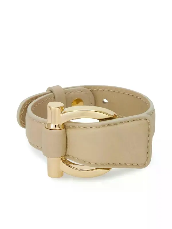 FERRAGAMO Gancini Bracelet - Neutrals