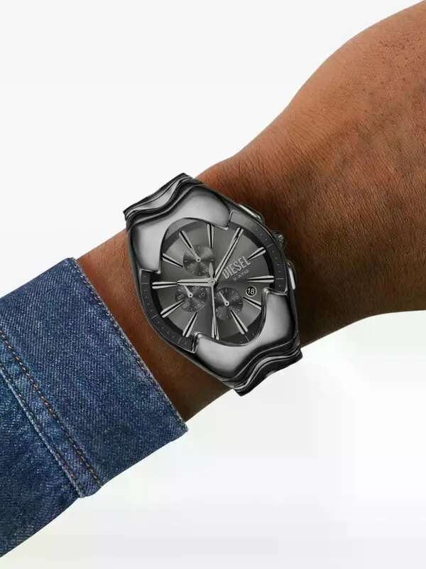 DIESEL® 45mm Chronograph Bracelet Watch - Grey