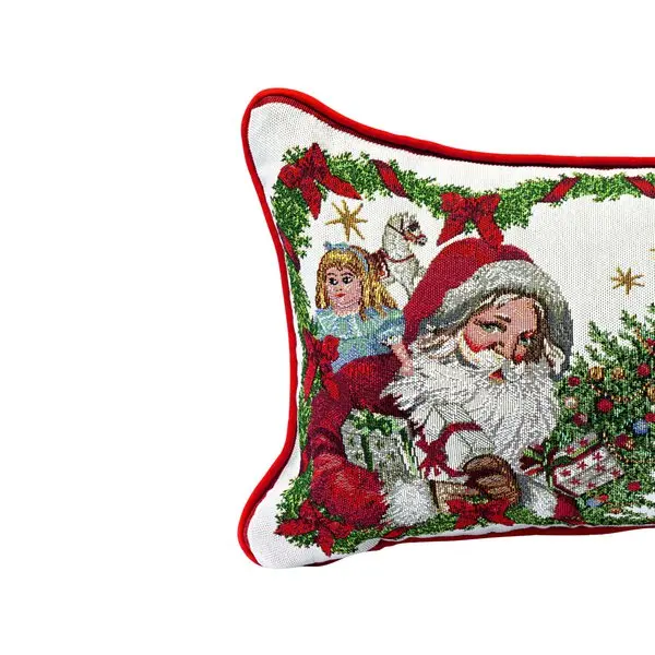 VILLEROY & BOCH Toy's Fantasy Rectangular Reversible Pillow: Santa