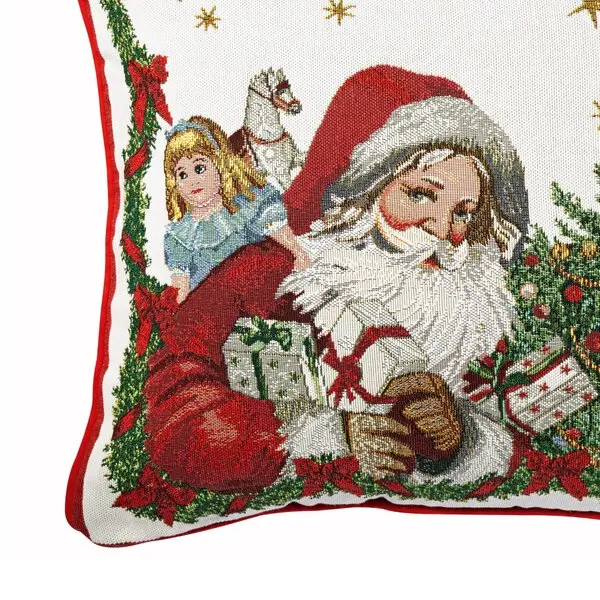 VILLEROY & BOCH Toy's Fantasy Square Pillow: Santa